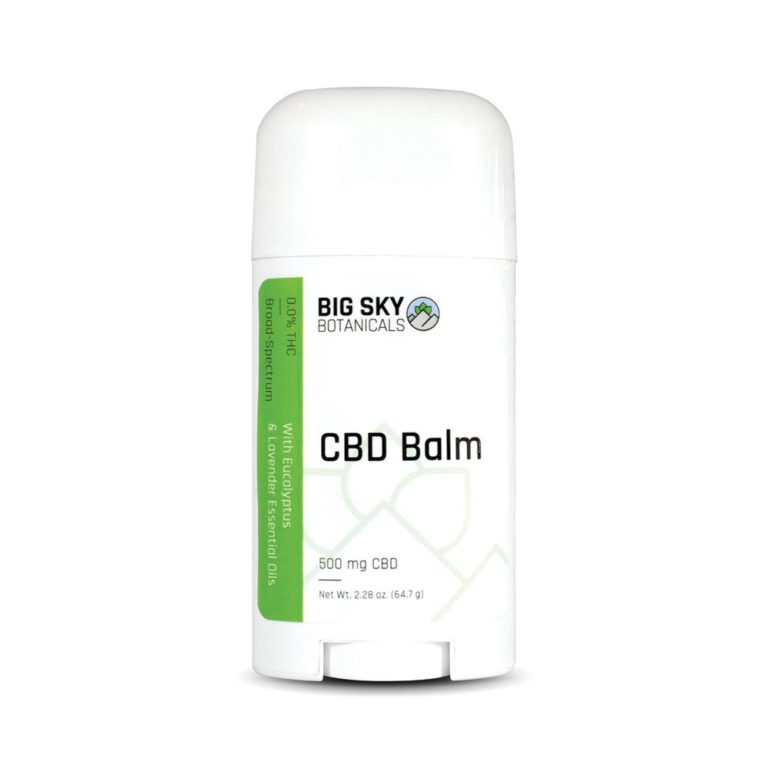 CBD Balm - Topically Targeted CBD Relief - Big Sky Botanicals