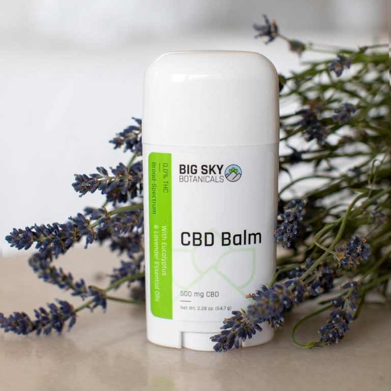 CBD Balm - Topically Targeted CBD Relief - Big Sky Botanicals