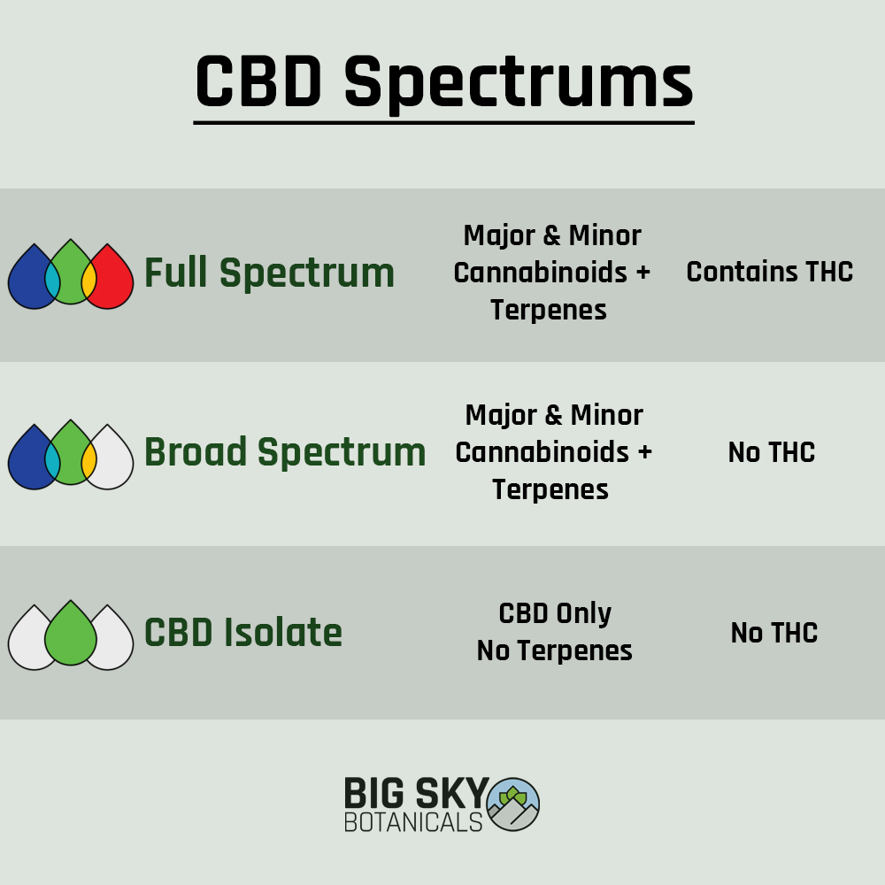 Full-Spectrum, Broad Spectrum, & CBD Isolate: Differences Explained ...